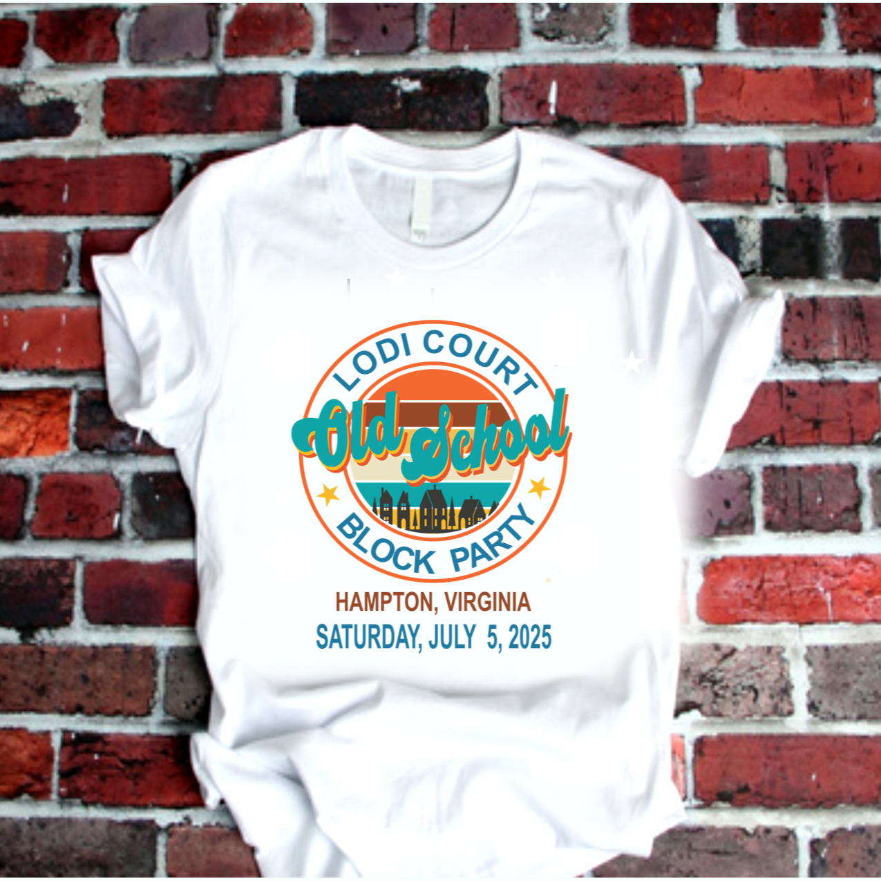 Lodi Ct. Block Party Shirt – Westinhouse Designs | Custom Greek Merchandise